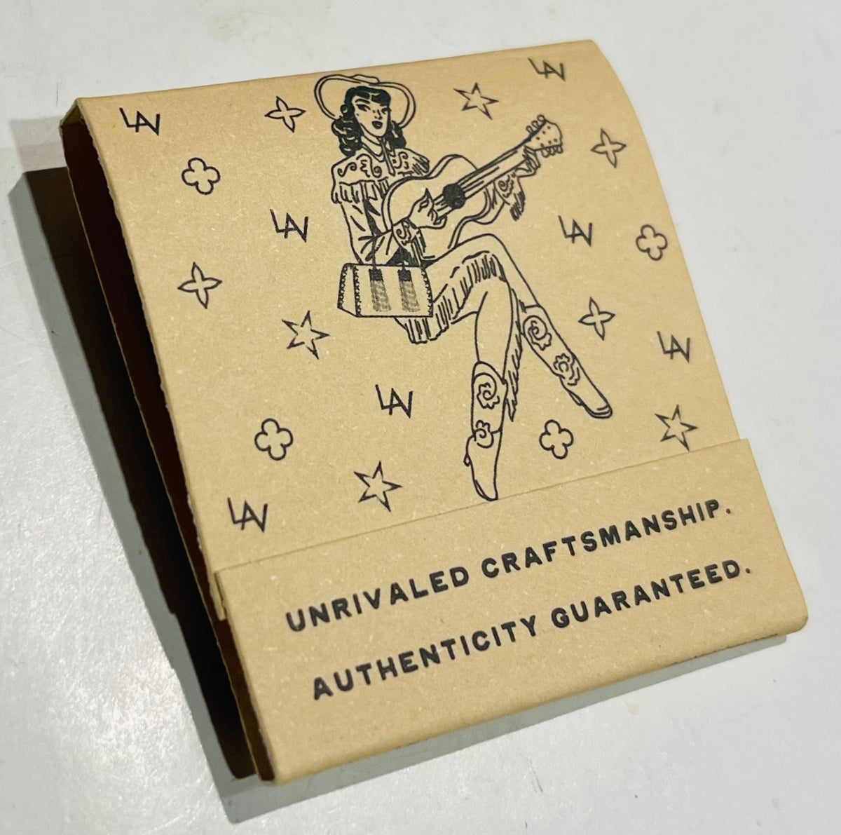 “Leather and Vodka” Western Cowgirl Retro Feature Matchbook ...