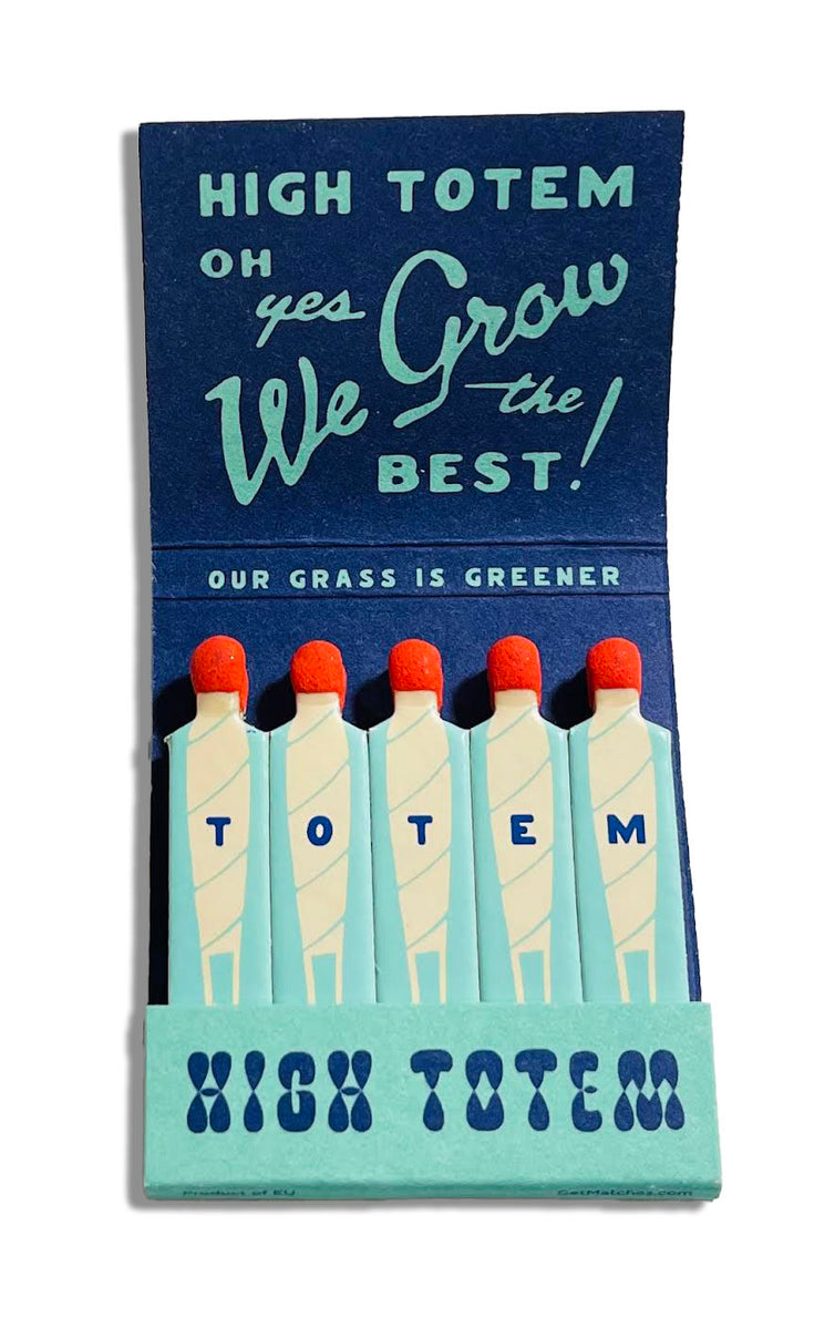 "High Totem" Retro Feature Matchbook – FeatureMatchbooks